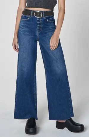 UNPUBLISHED Este Super High Waist Wide Leg Jeans - Arch