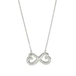 Tiffany & Co. Sterling Silver Paloma Picasso Loving Heart Pendant Necklace - Sterling_silver