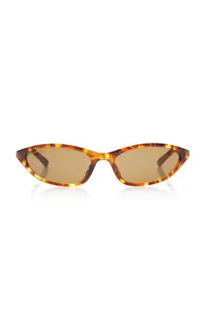 Balenciaga Neo Cat-eye Sunglasses - Brown