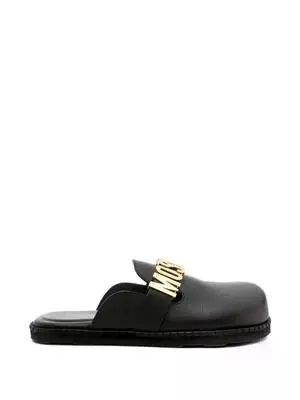 Moschino Leather Mules