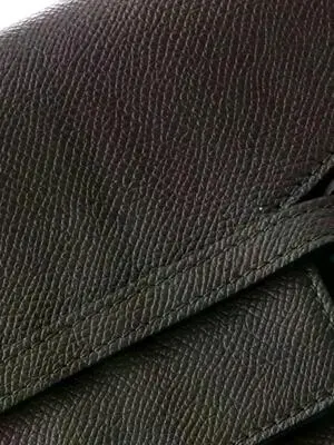 Celine Belt Bag Textured Leather Nano Shoulder Bag - Grey