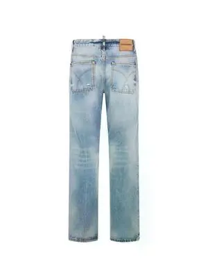 Dsquared2 Light Diagonale Wash Trousers