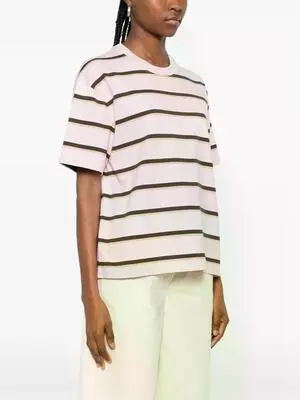 Canada Goose Striped T-shirt - Pink