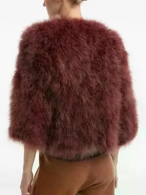 YVES SALOMON Hook-and-eye-fastening Jacket