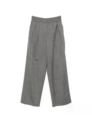THE FRANKIE SHOP Pleated Straight Trousers