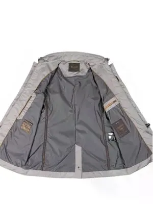 MOORER Button-fastening Jacket - Grey