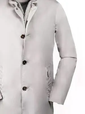 MOORER Button-fastening Jacket - Grey
