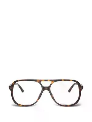 Ray-ban Bill Browline Eyeglasses - Brown