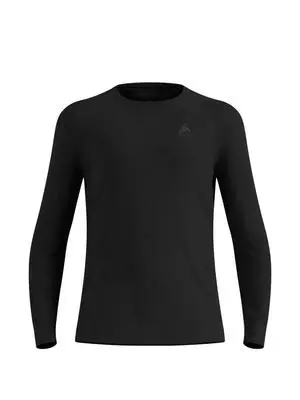 ODLO Natural Merino 200 Long-sleeve Wool Top - Black