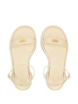 SERGIO ROSSI Surge Ankle-strap Sandals - Neutrals