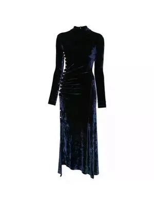 Rabanne Button-detailed Dress