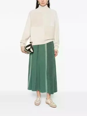 Eric Bompard Ribbed Knit Sweater