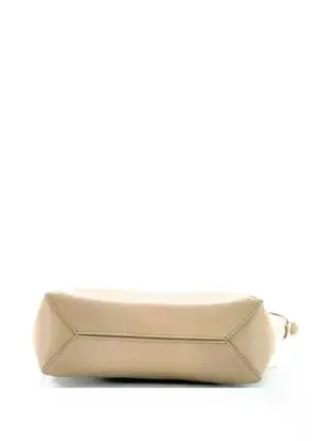 Loewe Puzzle Pouch Bag Leather Clutch - Green