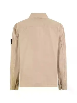 Stone Island Patch Pocket Zip Jacket - Neutrals