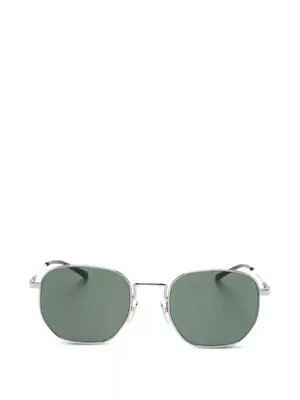 Gucci Octagon-frame Sunglasses - Silver