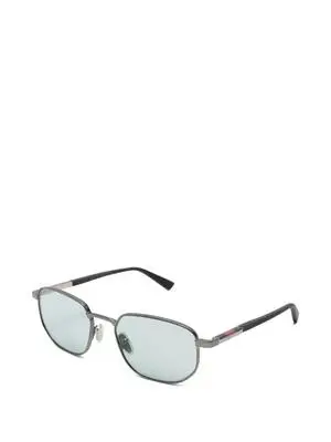 Gucci Geometric Frame Sunglasses - Grey