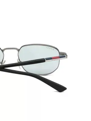 Gucci Geometric Frame Sunglasses - Grey