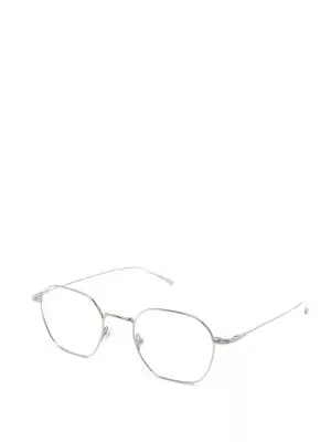 Montblanc Round-frame Eyeglasses - Silver