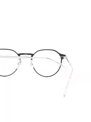 Montblanc Round Frame Eyeglasses - Black