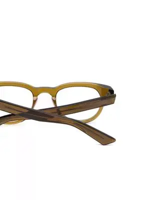 Saint Laurent Round-frame Eyeglasses - Green