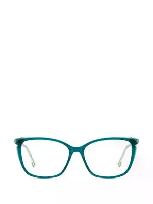 Carolina Herrera Cat-eye Frame Glasses - Green