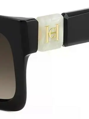 Carolina Herrera Square-frame Sunglasses - Black