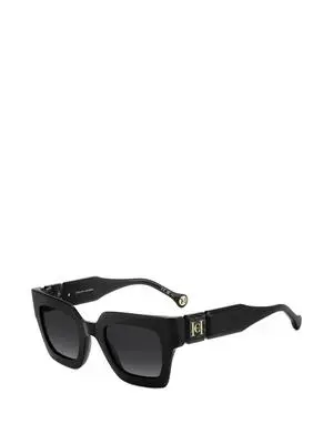 Carolina Herrera Square-frame Sunglasses - Black