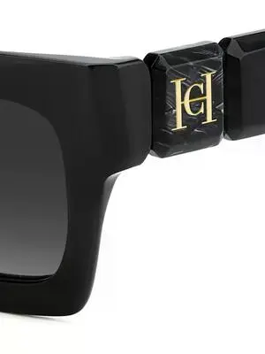 Carolina Herrera Square-frame Sunglasses - Black