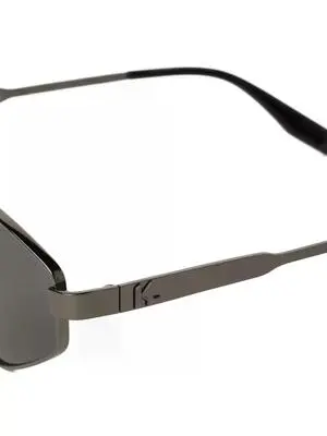 Karl Lagerfeld Monogram Geometric Sunglasses