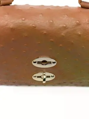 ZANELLATO Postina Baby Studded Tote - Brown