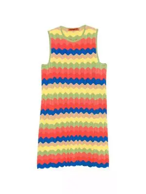SIMONMILLER Wave Mini Dress - Red