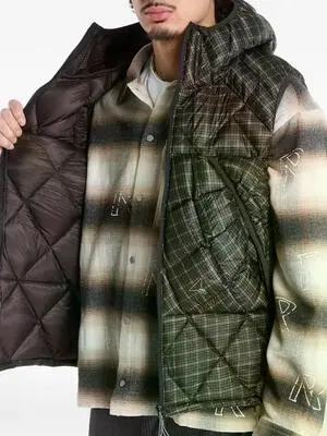 ROA Hooded Down Gilet - Grey