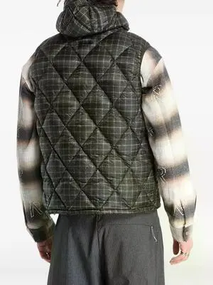 ROA Hooded Down Gilet - Grey