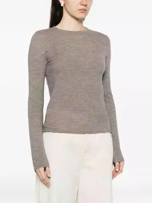 LISA YANG Georgie Long-sleeve Top - Brown