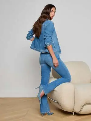 L'Agence Celine Jean Jacket - Getty