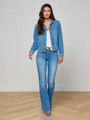 L'Agence Celine Jean Jacket - Getty