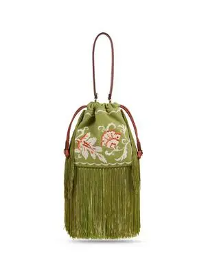 Etro Fringe Bucket Bags