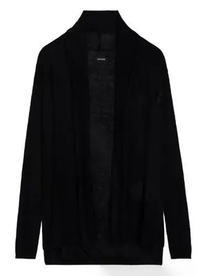 Zadig&Voltaire Robyn Cardigan With Rhinestones - Black