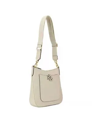 Ralph Lauren Logo Leather Shoulder Bag