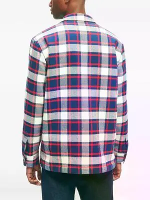 Brooks Brothers Plaid Pocket Cotton Overshirt