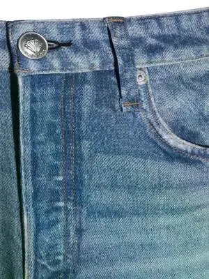 Rag & Bone Wide Leg Button Jeans