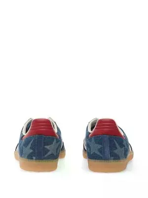 Adidas Samba Og Star-print Sneakers - Blue