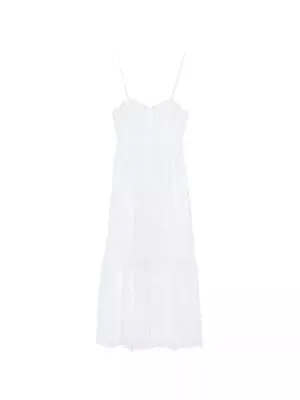 ERMANNO FIRENZE Tiered Midi Dress