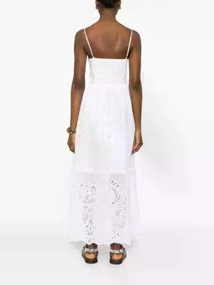 ERMANNO FIRENZE Tiered Midi Dress