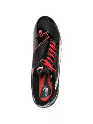 PUMA Striped Lace-up Sneakers - Black
