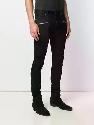Balmain Slim Fit Panelled Jeans