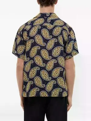 FURSAC Paisey-print Shirt - Blue