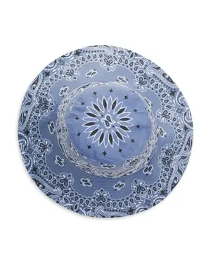 CALL IT BY YOUR NAME Capeline Paisley Cotton Hat