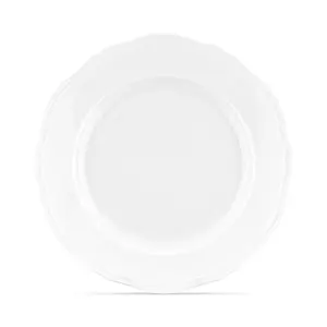 GINORI 1735 Antico Doccia Flat Dinner Plate - White
