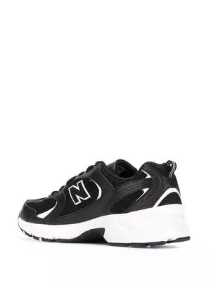 NEW BALANCE Low-top Logo Sneakers - Black